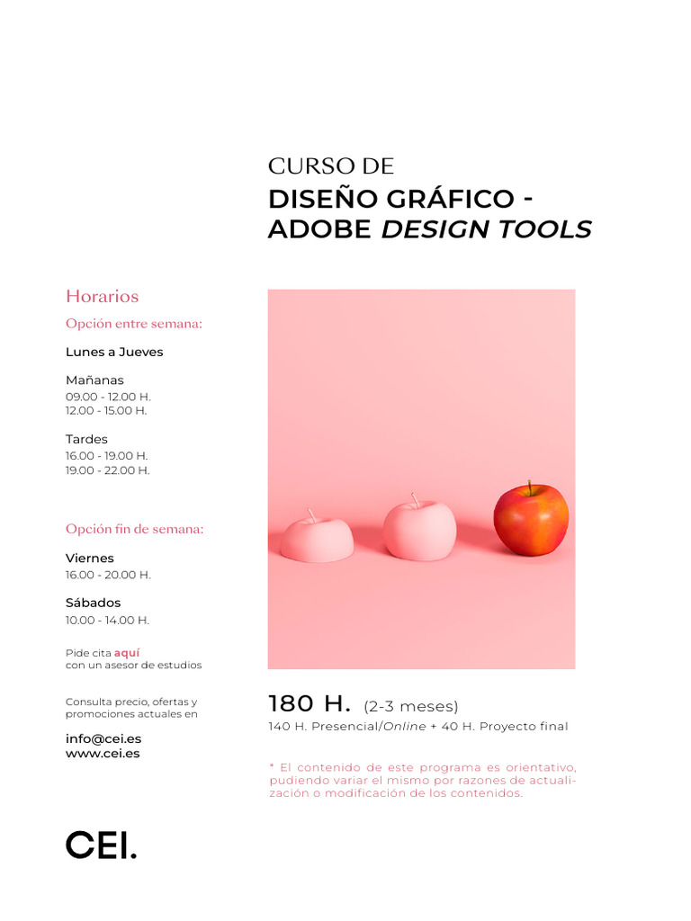 Curso Online de Adobe Design Tools | PDF | Diseño gráfico | Ilustrador ...