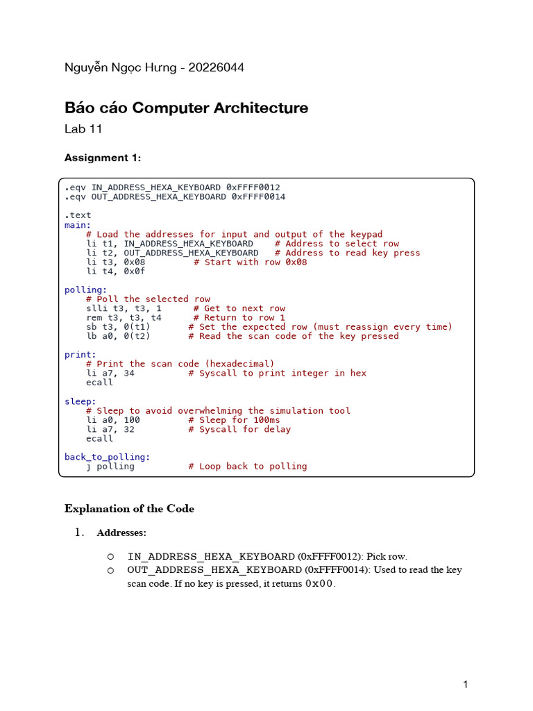 IT3283E - Lab 11 | PDF | Computer Architecture | Computer Engineering