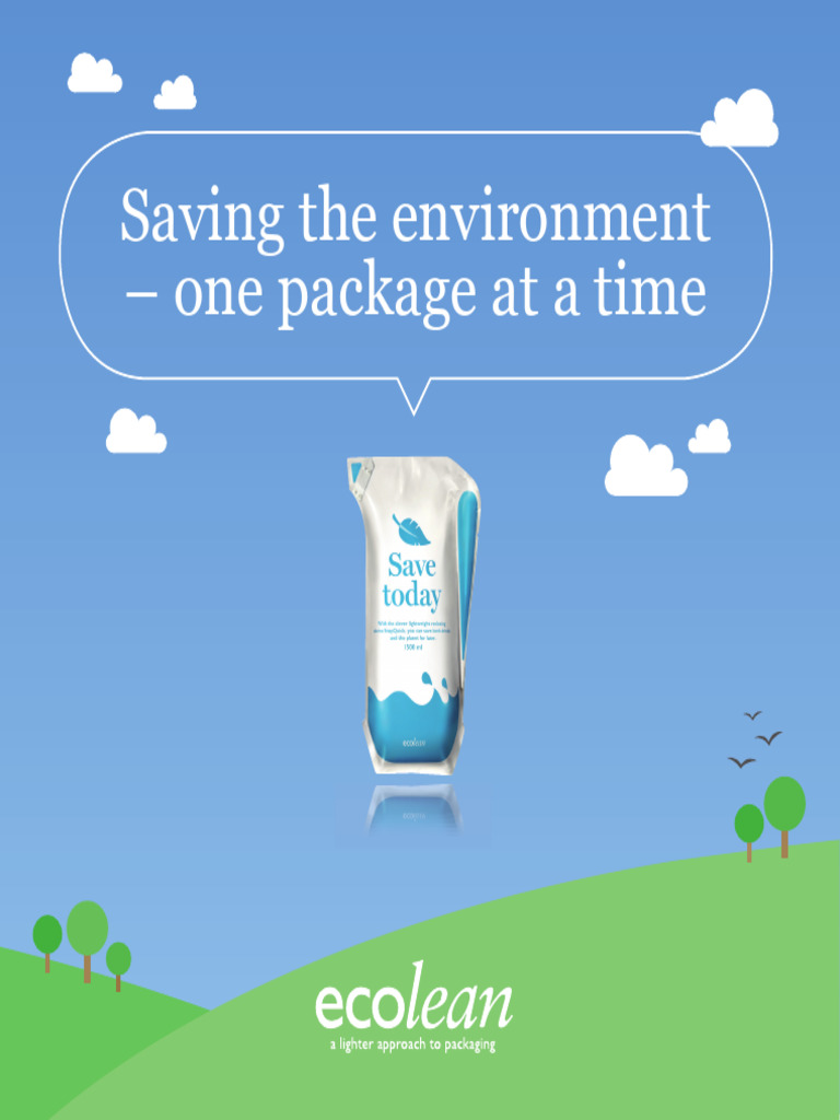 Ecolean Environment Brochure | PDF | Plastic | Waste
