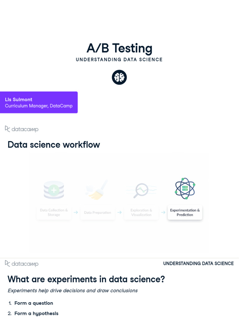 Data Science Pdf Statistical Hypothesis Testing Data Science