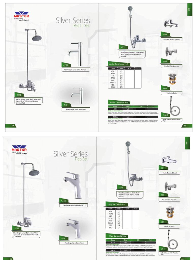 Master Sanitary Product Catalogue | PDF