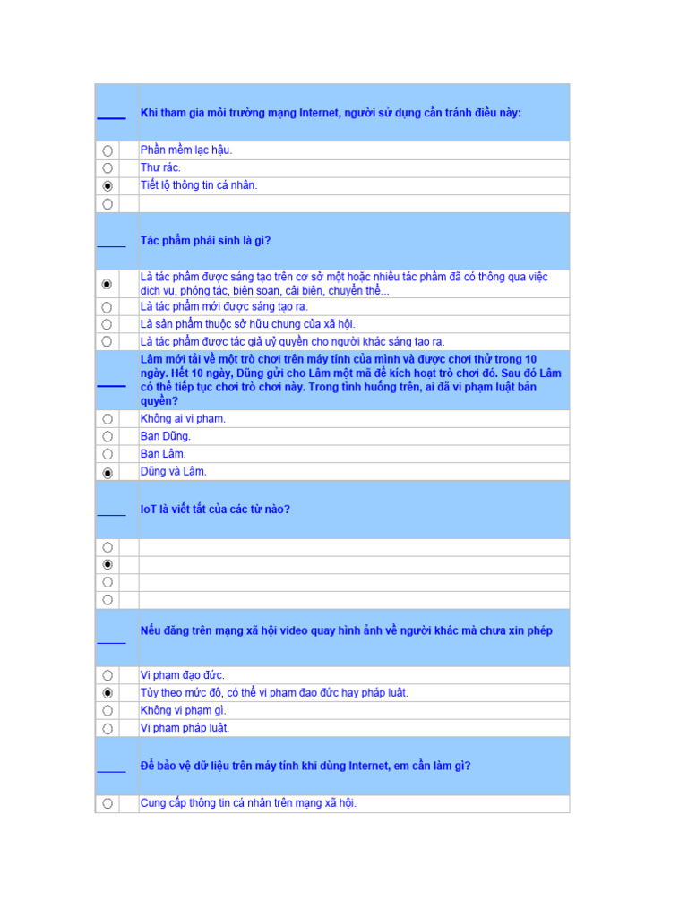 k10 hk1 01 DapAn | PDF