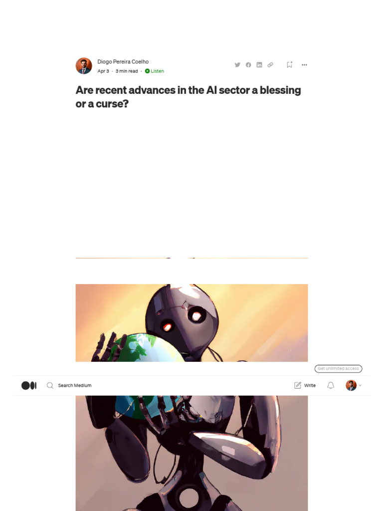 Are Recent Advances in The AI Sector A Blessing or A Curse? | PDF ...