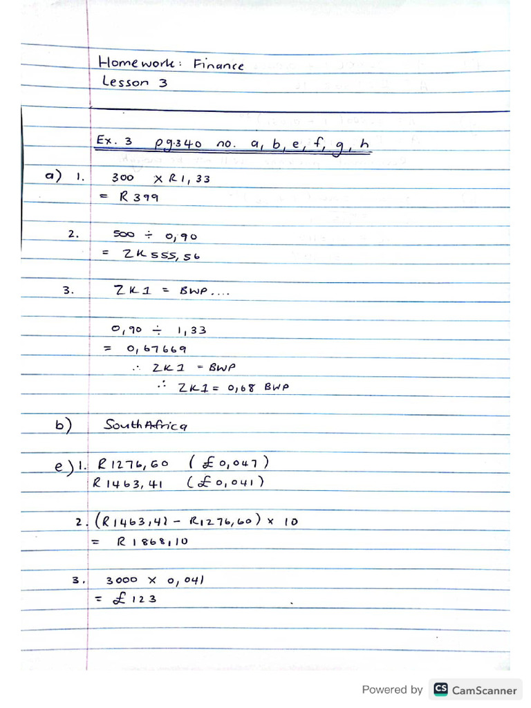 G10 - L3 answ Finance | PDF