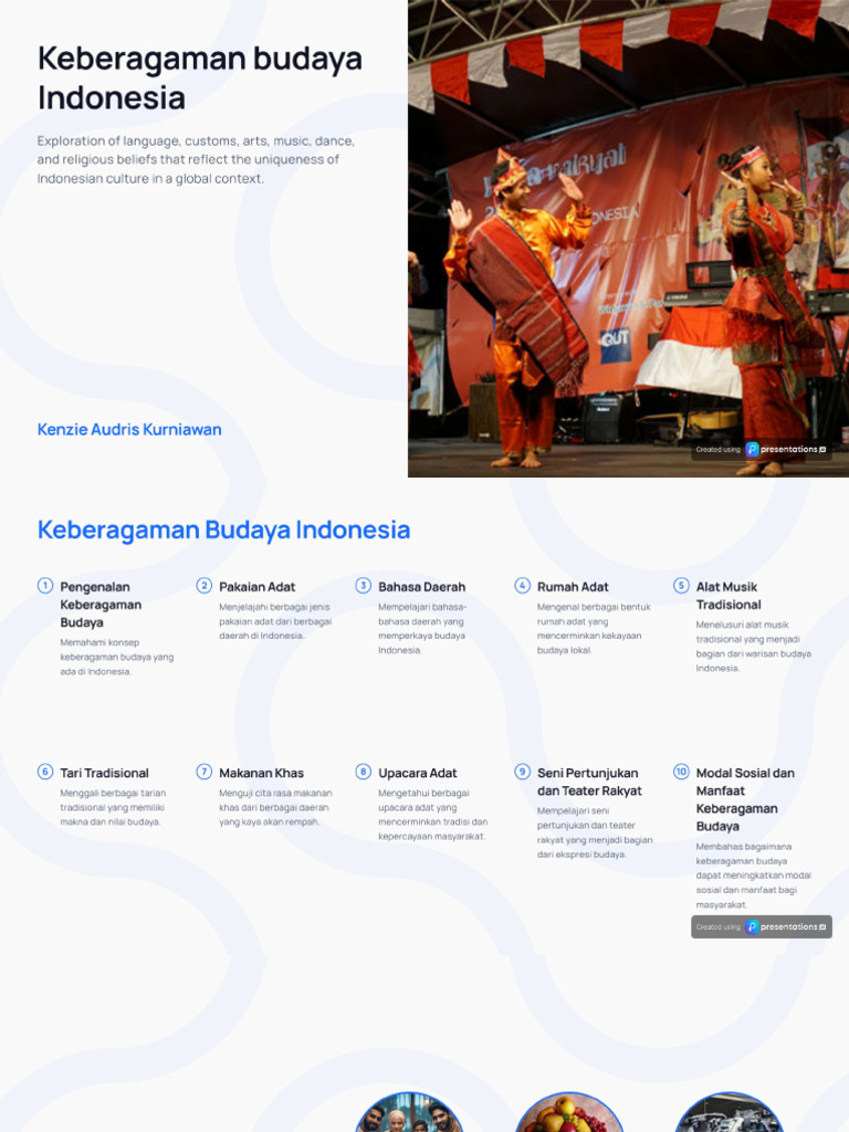 Keberagaman Budaya Indonesia | PDF