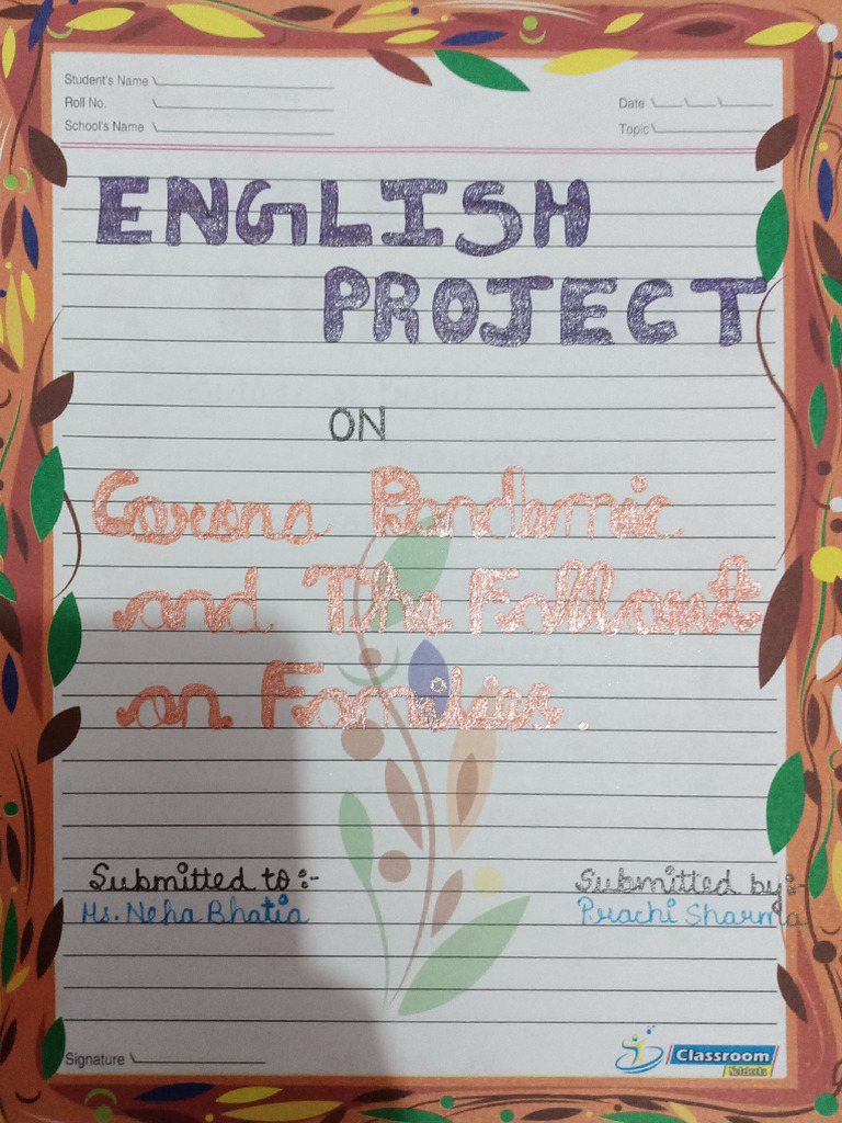 English Project Prachi Sharma | PDF