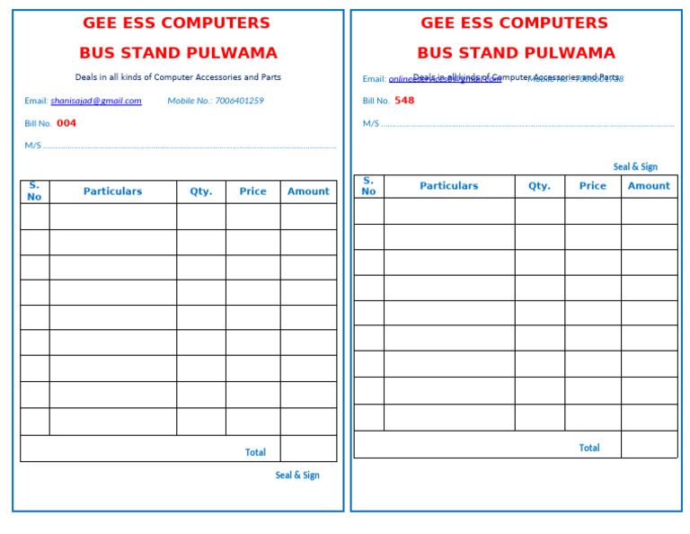 Computer Accessories in Pulwama | PDF