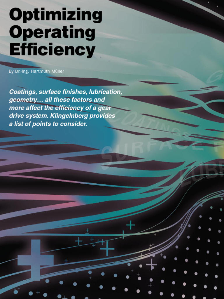 Gear Efficency Gear Solution | PDF | Bearing (Mechanical) | Gear