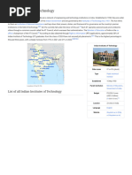Location of IIT NIT IIIT Map | PDF