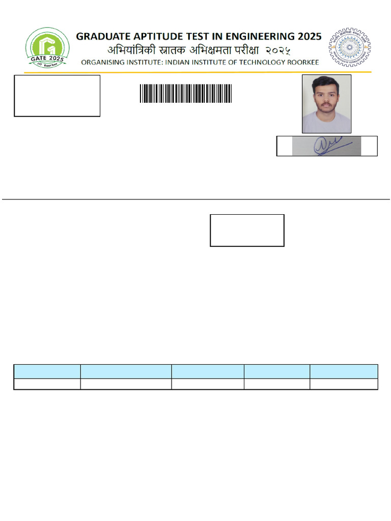 Final Gate Application Form | PDF