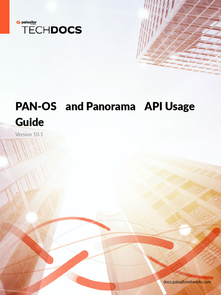 PAN-OS® and Panorama™API Usage Guide - V10.1 | PDF | X Path | Command ...