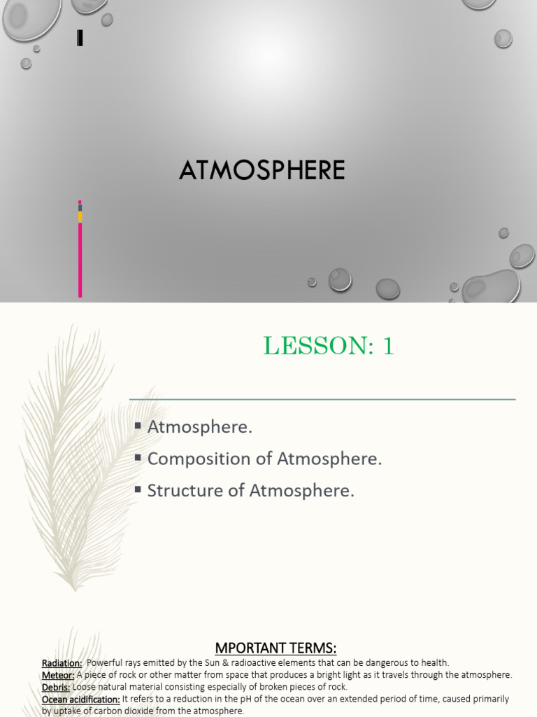 Atmosphere | PDF | Atmosphere | Atmosphere Of Earth
