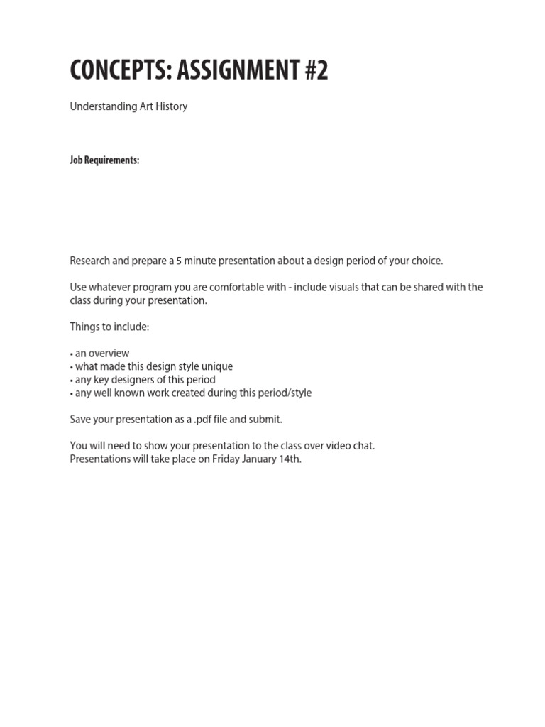 Art History Presentation | PDF