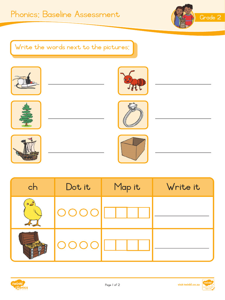 Grade 2 Phonics Baseline Assessment | PDF