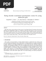 EDE-Q Scoring and Subscale Instructions | PDF | Eating Disorder ...