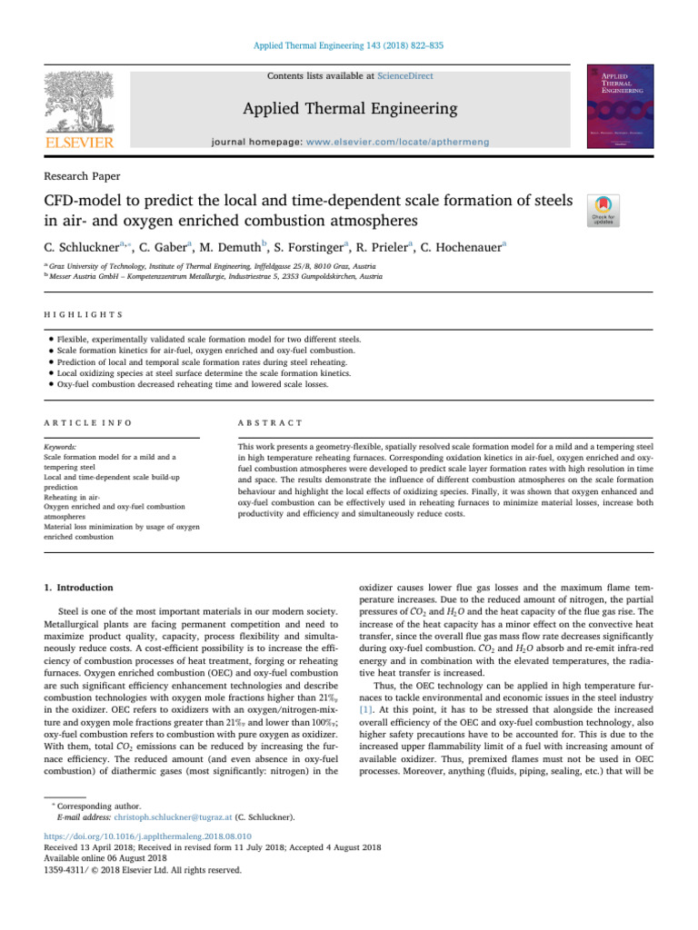 Schluckner Et Al. - 2018 - CFD-model To Predict The Local and Time ...