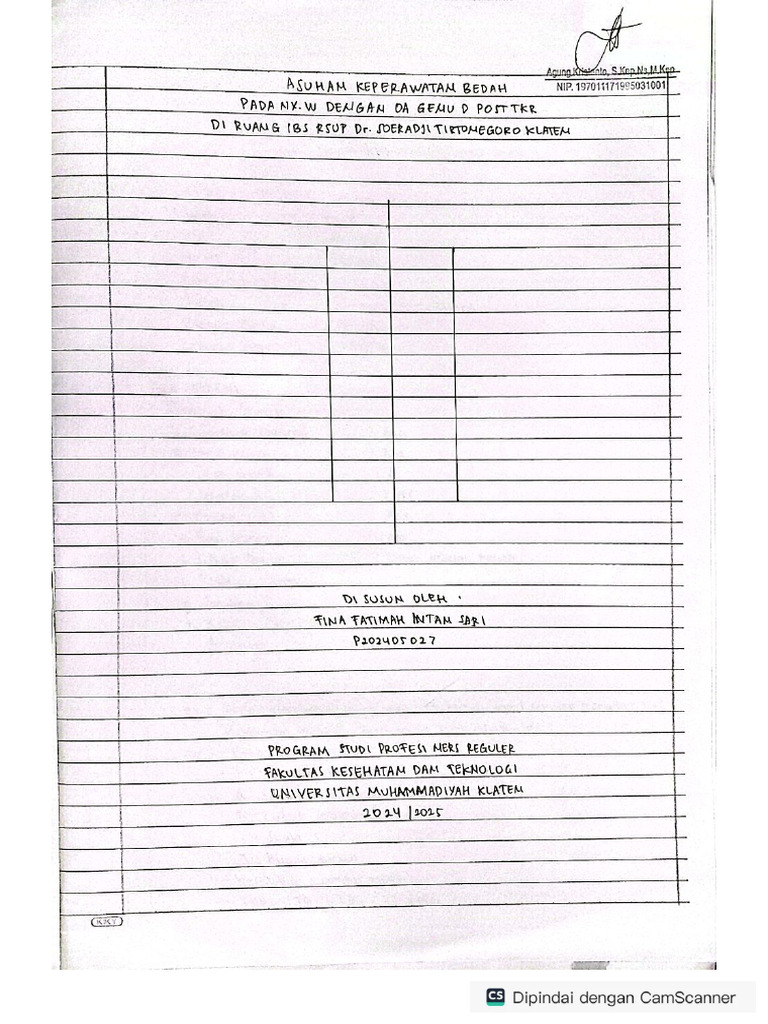 Resume Askep OK Fina | PDF