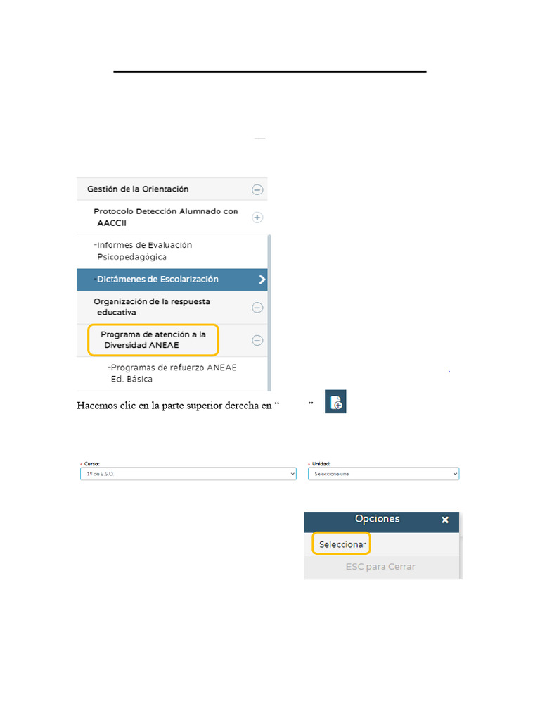 Tutorial PRG - Refuerzo Seneca | PDF | Evaluación | Aprendizaje
