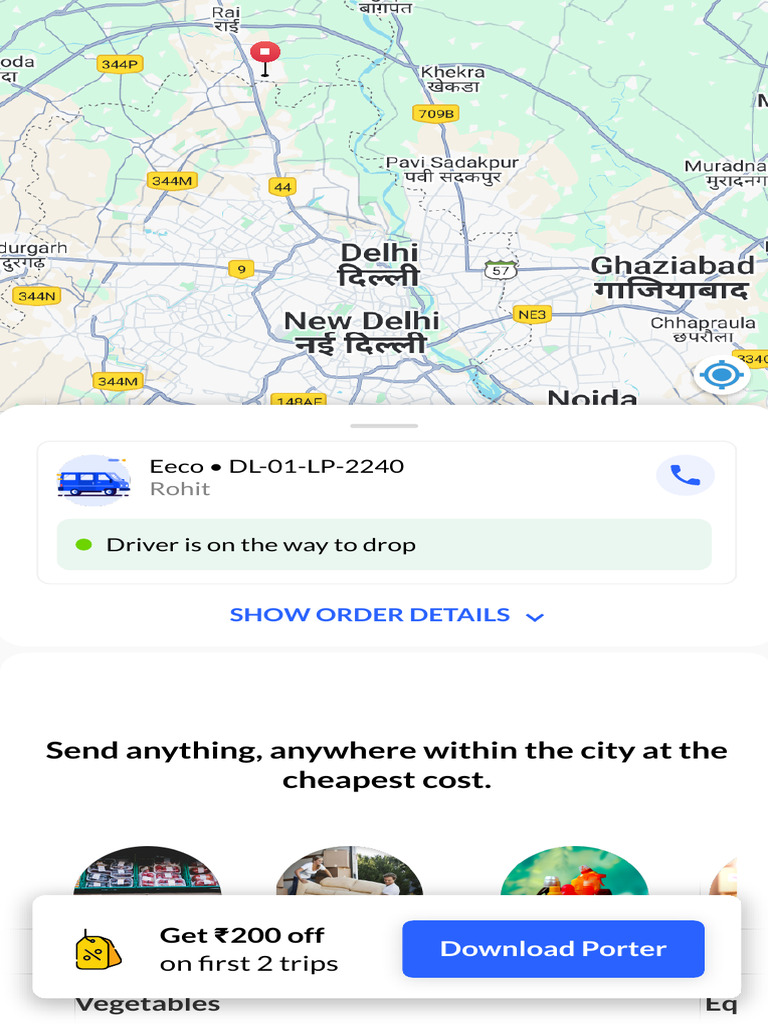 Porter Track Order | PDF