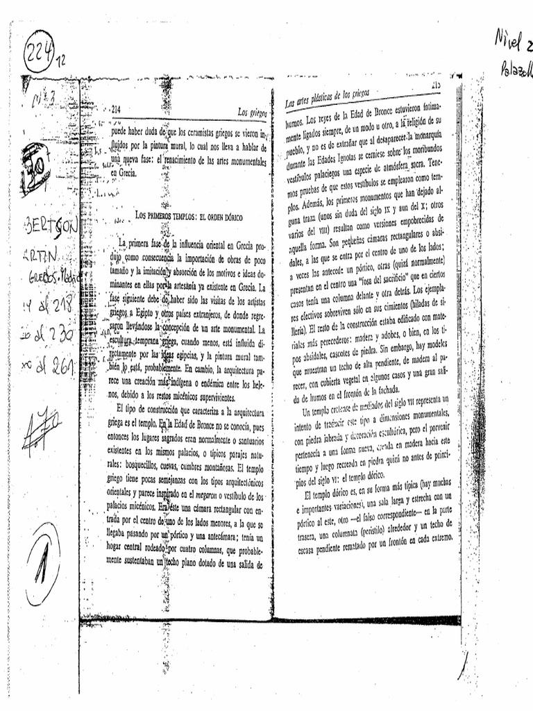 Robertson - Las Artes Plasticas de Los Griegos | PDF