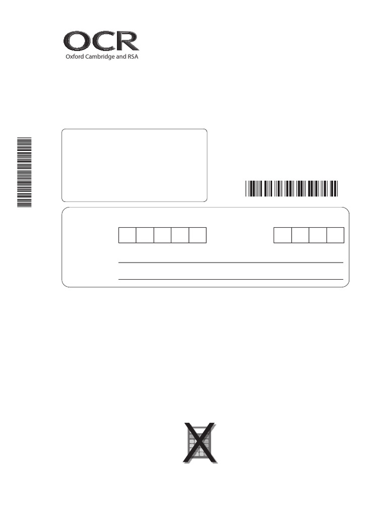 June 2023 QP - Paper 1 OCR Computer Science GCSE | PDF | Byte | Computer Data Storage