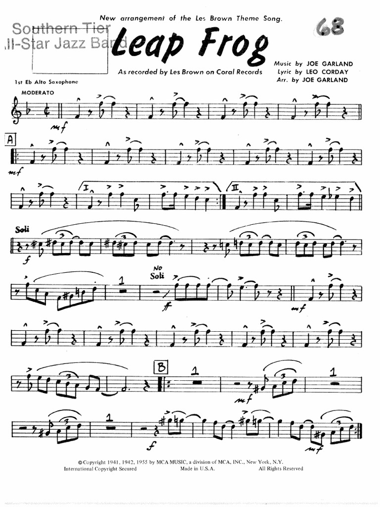 LF - All Saxes | PDF