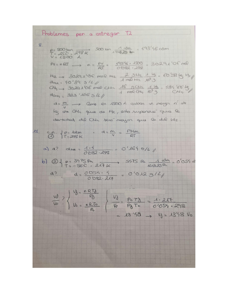 Entregables Química t2 | PDF