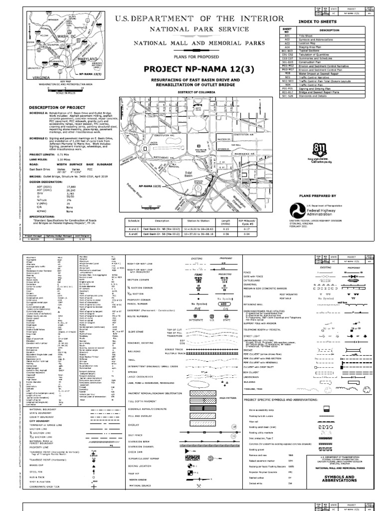 Plans - NP-NAMA 12 | PDF | Concrete | Road