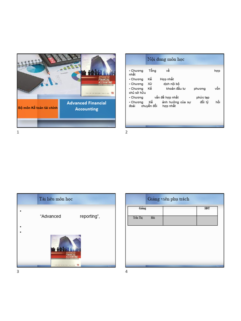 2024. Cao hoc KTTC. Chuong 1 | PDF | Subsidiary | International Financial Reporting Standards