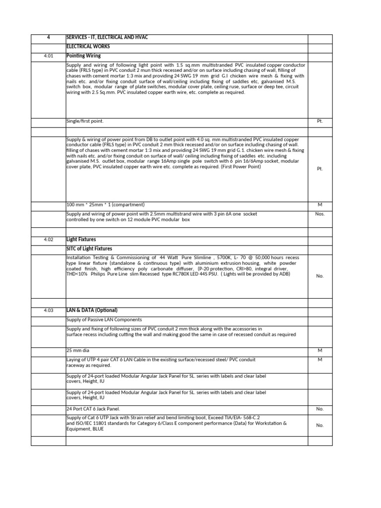 ELECTRICAL WORK-2 | PDF | Electrical Wiring | Electrical Components