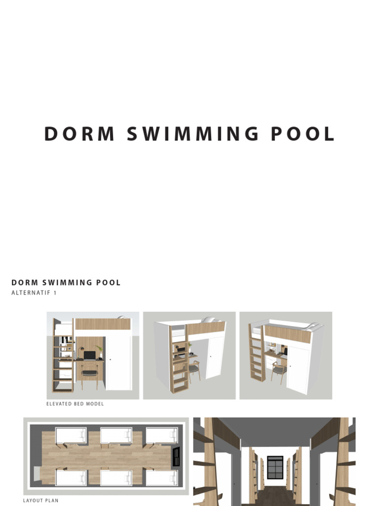 Dorm Swimming Pool (Elevated Beds) | PDF