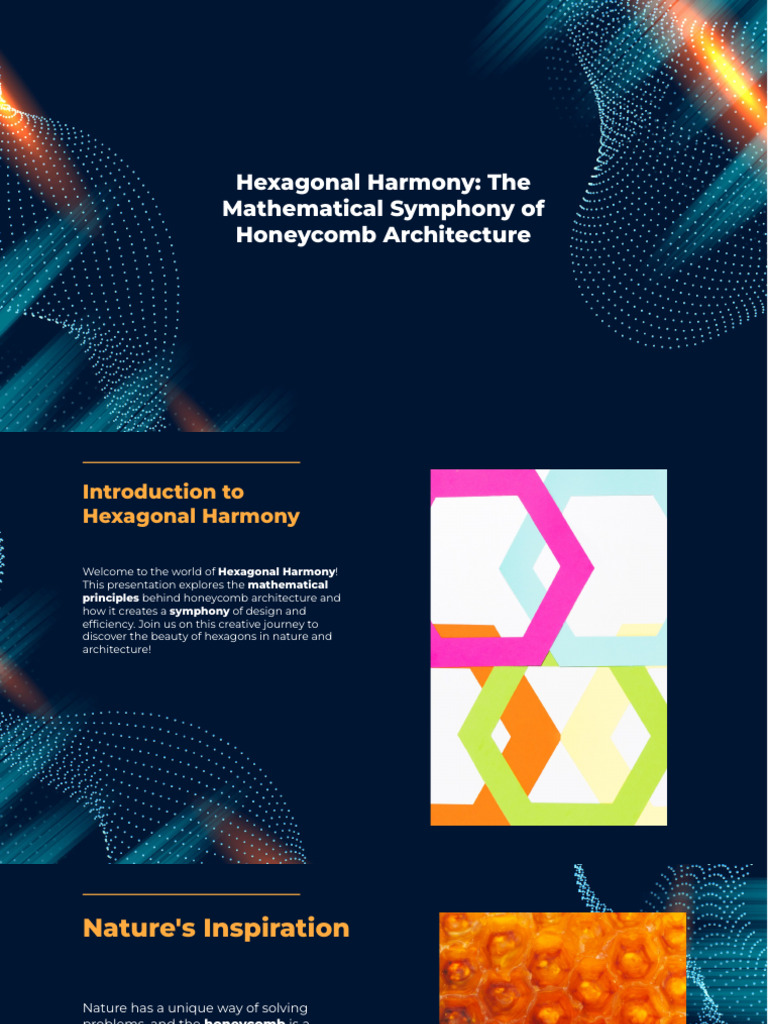 Slidesgo Hexagonal Harmony The Mathematical Symphony of Honeycomb Architecture ...