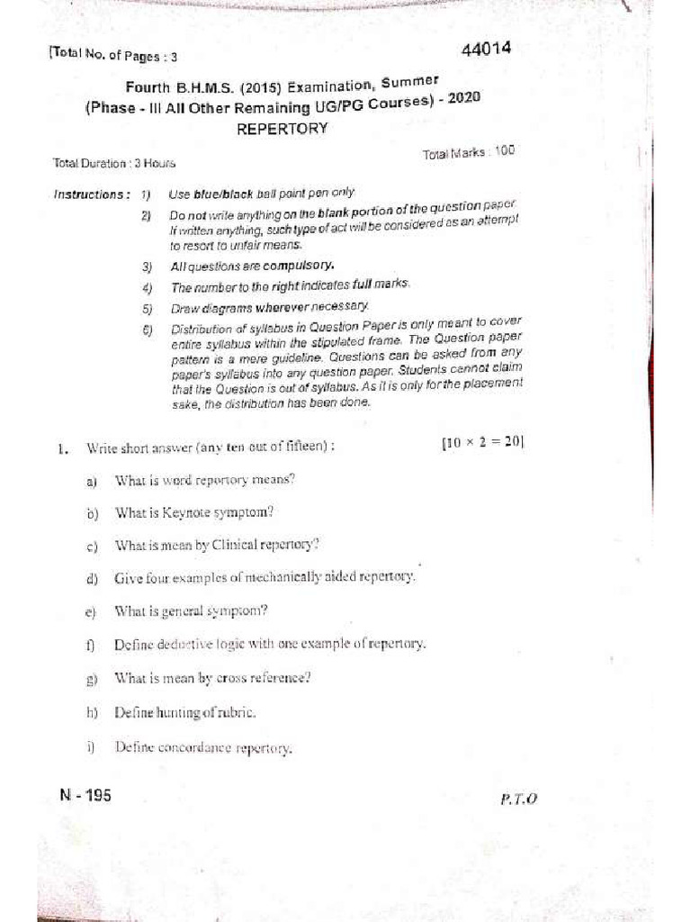 4th BHMS UNIVERSITY Compressed Compressed | PDF