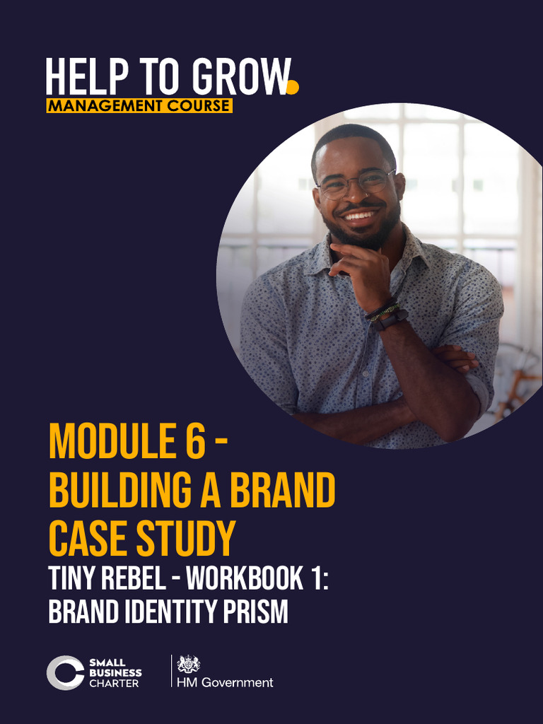 H2GM Module 6 Tiny Rebel Case Study Workbook 1 Brand Identity Prism 230711 V1 | PDF