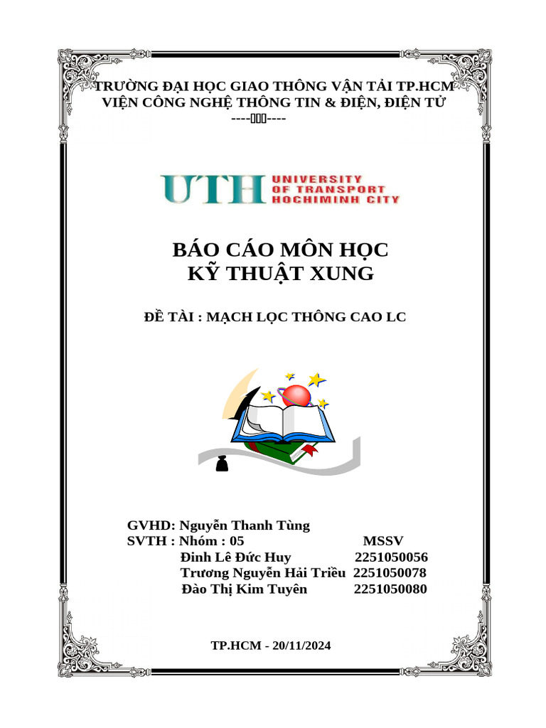 Báo Cáo KTX . | PDF