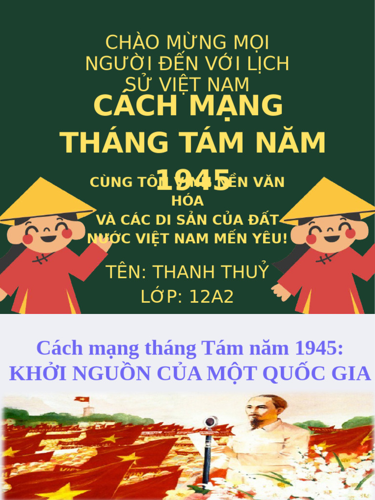Bài Thuyết Trình Lịch Sử 12a2-Thanh Thuỷ (1) | PDF