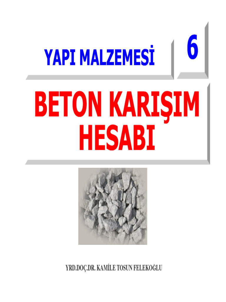 Yapi_Malzemesi_II-6-2-karisim_hesabi | PDF