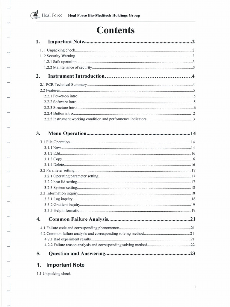 Manual K960 Heal Force | PDF