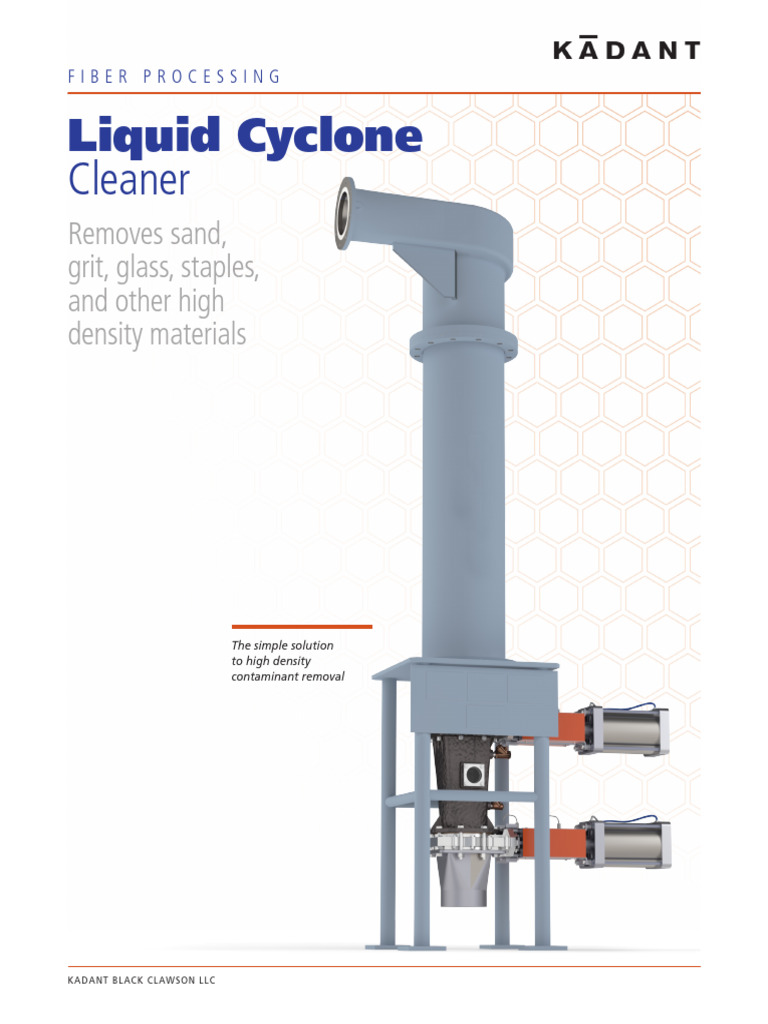 Liquid Cyclone Cleaner | PDF | Industrial Processes | Materials