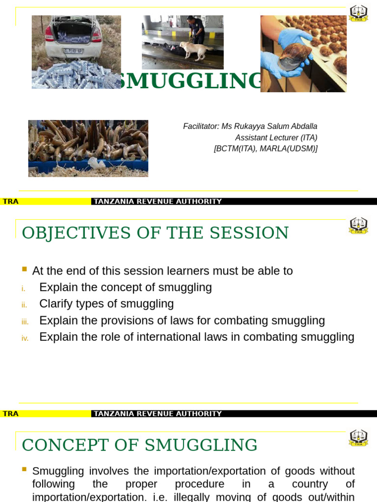 Customs Smuggling Insights | PDF | Smuggling | Customs