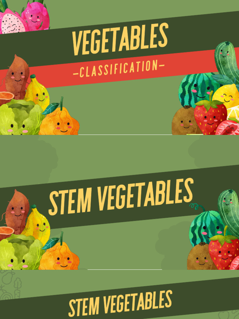 Classification-of-Vegetables (1) | PDF