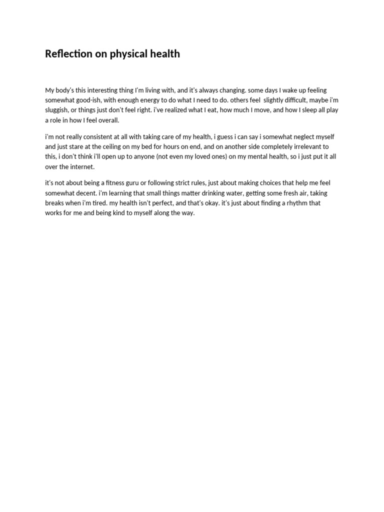 Reflection On P-WPS Office | PDF