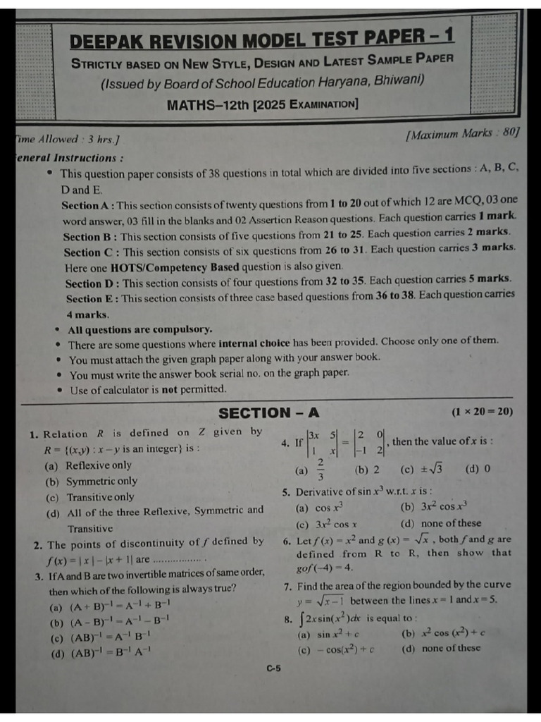 MATHs ASSIGNMENT | PDF