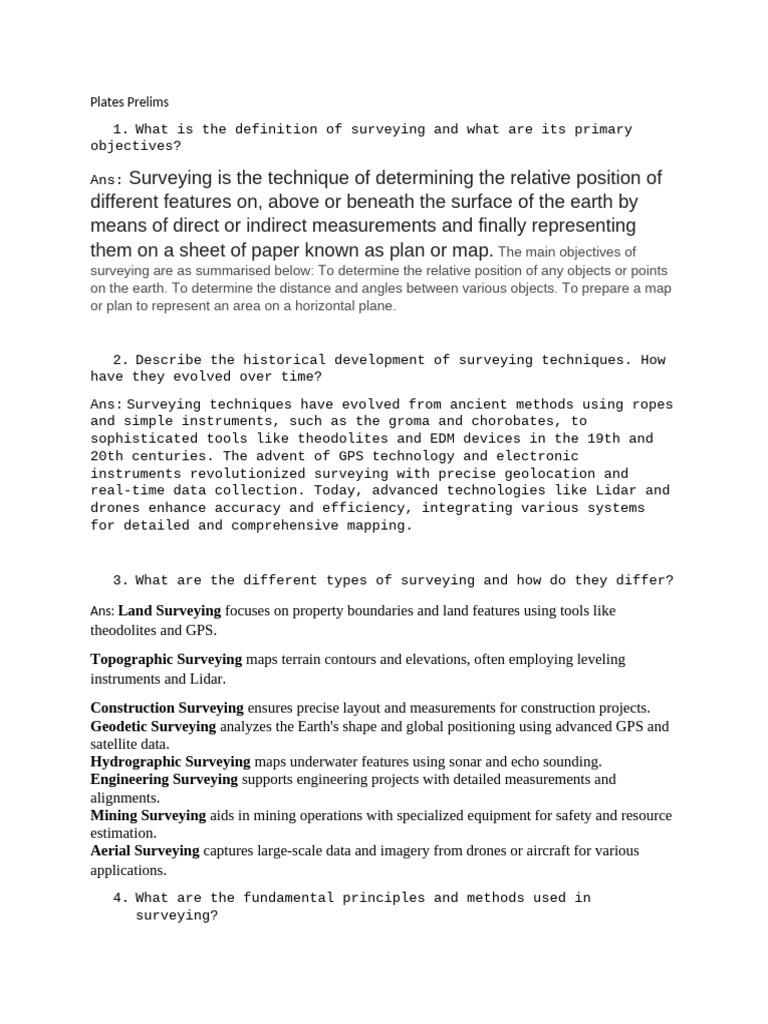 Plaes Prelims | PDF | Surveying | Lidar Plaes Prelims | PDF | Surveying | Lidar
