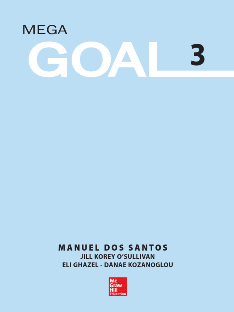 Mega Goal 3 - Student | PDF | Linguistics | Grammar