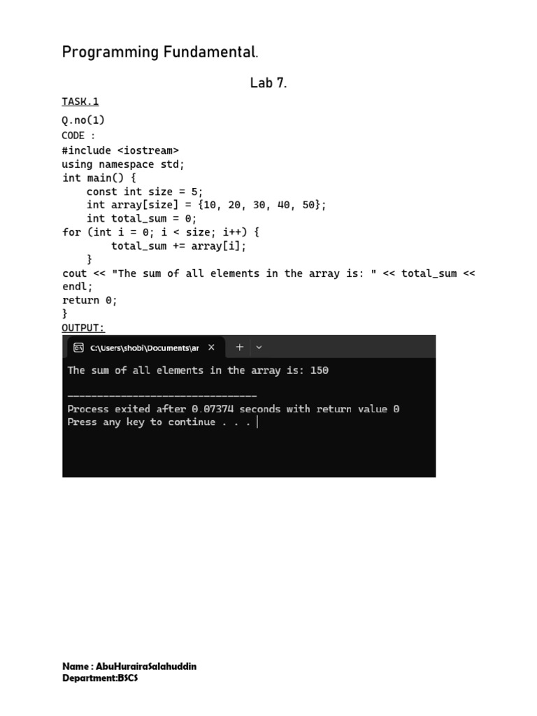 Lab8task123 by Ab | PDF
