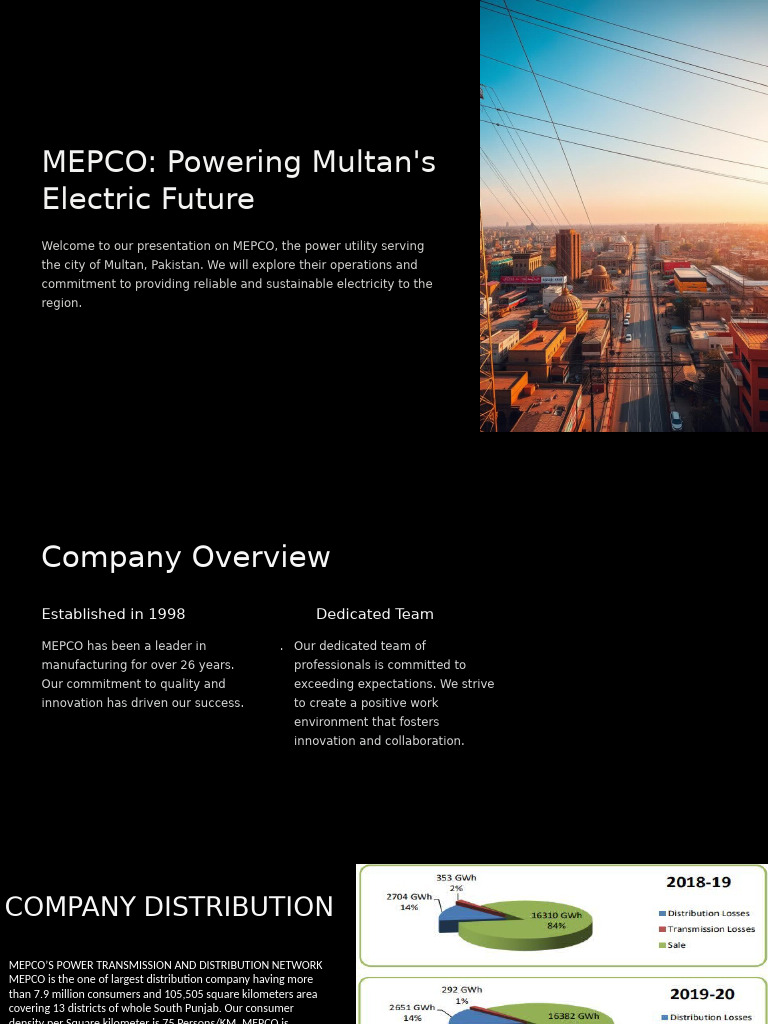 MEPCO Powering Multans Electric Future | PDF | Electrical Grid ...
