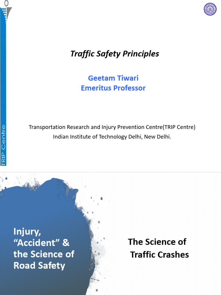 GT-Road Safety Principles | PDF | Traffic Collision | Road Traffic Safety