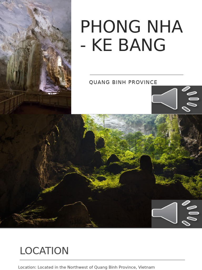 Phong Nha-Ke Bang: Vietnam's Cave Paradise | PDF