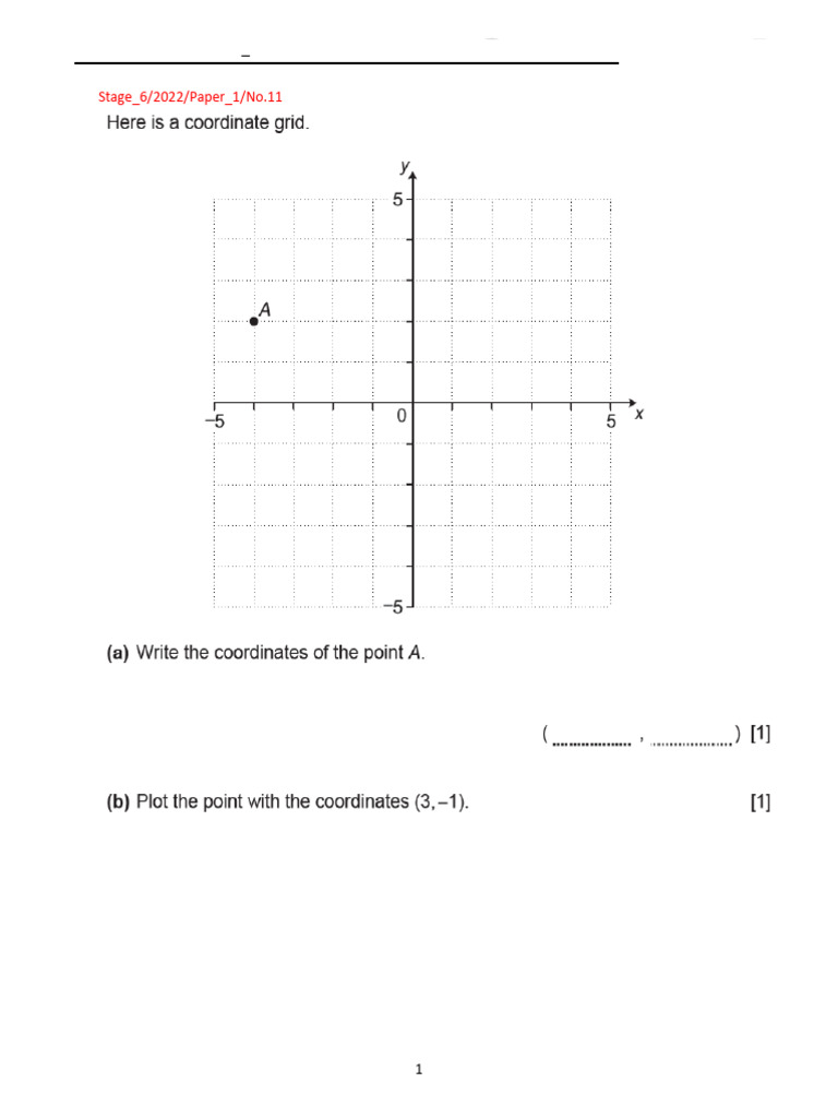 2022 Geometrical Reasoning Checkpoint - Primary - Progression 1 | PDF